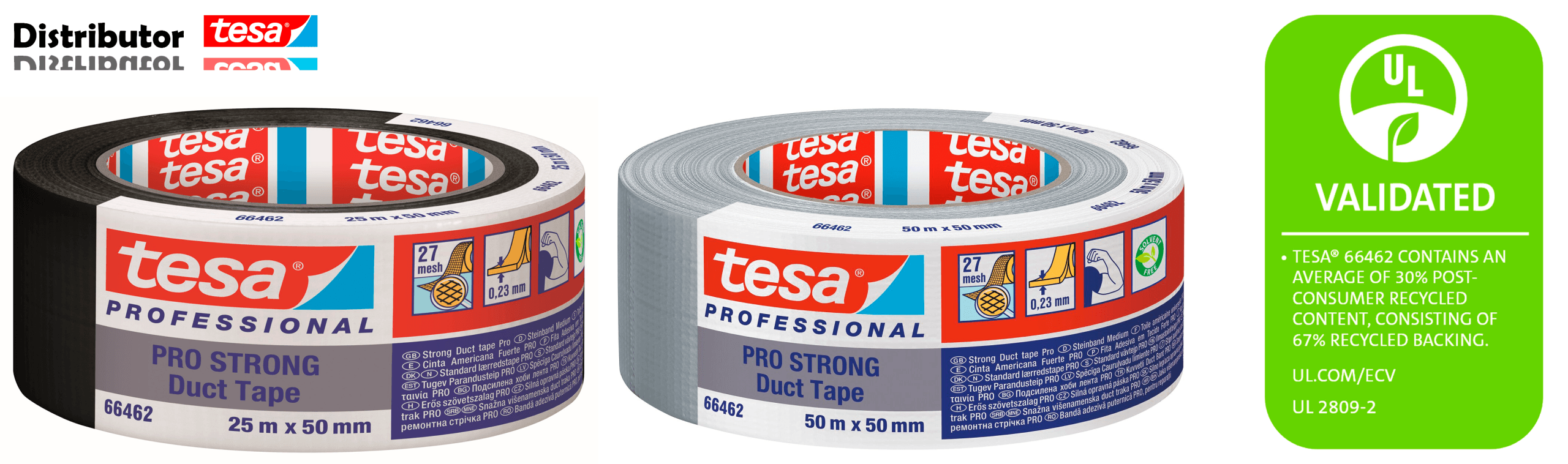 TESA® Multipurpose Duct Tape 66462